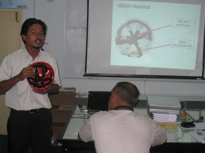 In house Work At Height (WAH) Training - Iratec (M) Sdn Bhd