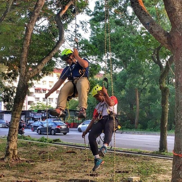 Arboreal tree climbing course - Iratec (M) Sdn Bhd